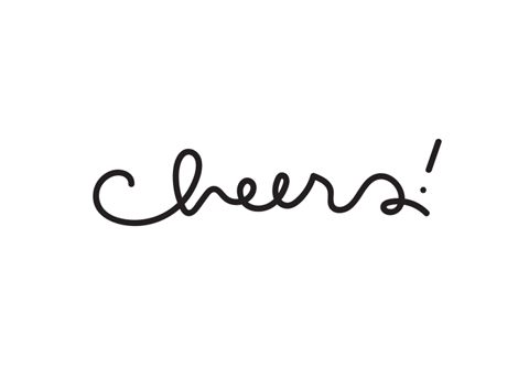 Cheers lettering GIF - Find on GIFER
