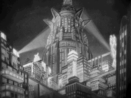 Metropolis art GIF - Find on GIFER