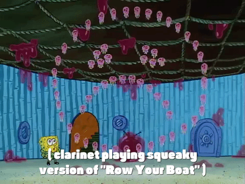 GIF hall monitor spongebob squarepants season 1 - animated GIF on GIFER