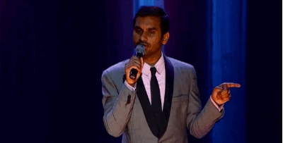 Aziz ansari GIF - Find on GIFER
