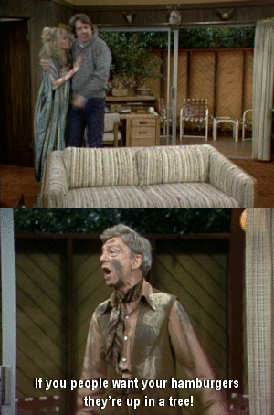 GIF threes company mr furley remind you of anything - animated GIF on GIFER