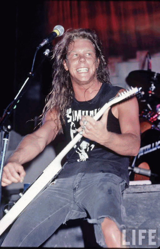 James hetfield GIF - Find on GIFER