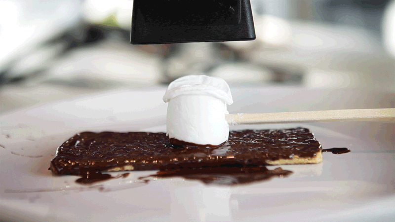 Hair grab smores GIF - Find on GIFER