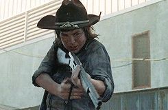 Carl grimes GIF - Find on GIFER