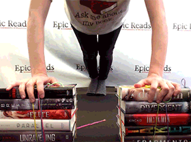 Blog with books GIF - Find on GIFER