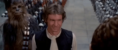 GIF movie happy star wars - animated GIF on GIFER - by Keleginn