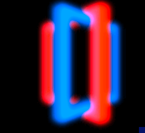 GIF art minimalist the blue square - animated GIF on GIFER