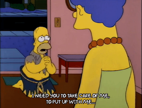 GIF homer simpson season 5 marge simpson - animated GIF on GIFER