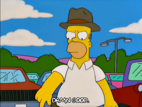 Homer simpson happy episode 13 GIF - Find on GIFER