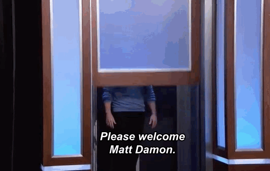 GIF matt damon - animated GIF on GIFER