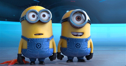 Minion laughing GIF - Find on GIFER