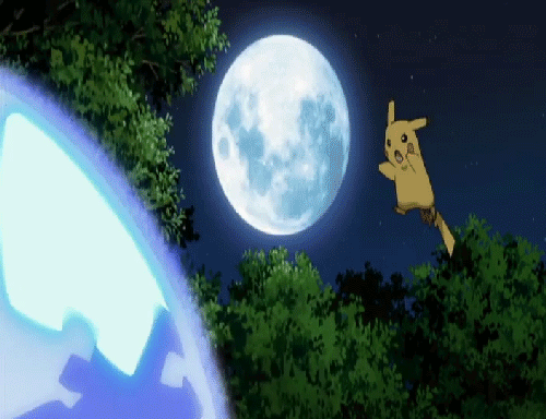 Pika pika anime pokemon GIF - Find on GIFER