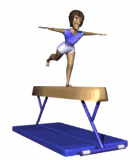 Balance beam GIF - Find on GIFER