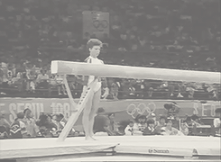 Balance beam GIF - Find on GIFER