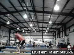 Balance beam GIF - Find on GIFER