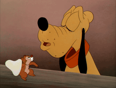 Christmas pluto chip and dale GIF - Find on GIFER