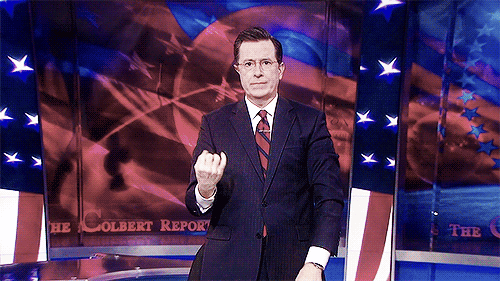 Stephen colbert the colbert report sc GIF - Find on GIFER