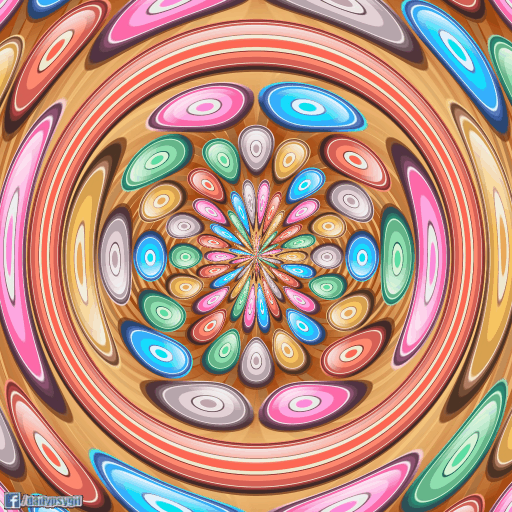 Psychedelic candy loop GIF - Find on GIFER
