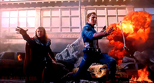 GIF captain america - animated GIF on GIFER