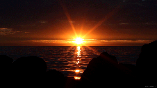 Sunset cinemagraph nature GIF on GIFER - by Dokree
