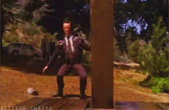 GIF twin peaks andy brennan albert rosenfield - animated GIF on GIFER