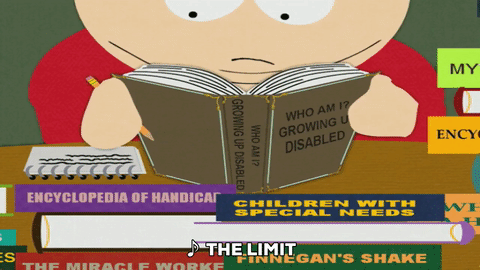 Research eric cartman disabled GIF - Find on GIFER