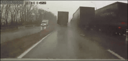 Car accident trucks GIF - Find on GIFER