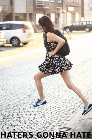 Haters gonna hate GIF - Find on GIFER