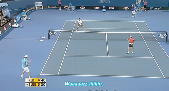GIF tennis roger federer rafael nadal - animated GIF on GIFER