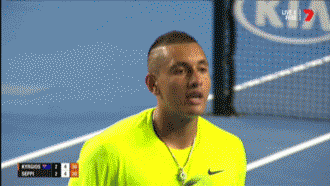 Nick kyrgios GIF - Encontrar em GIFER
