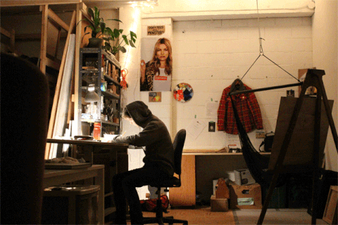 Self portrait GIF - Find on GIFER