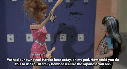 GIF most popular girls in school - animated GIF on GIFER