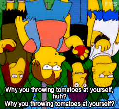 Bye bye nerdie nelson muntz lisa GIF - Encontrar en GIFER