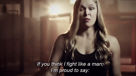 Ufc mma ronda rousey GIF - Find on GIFER