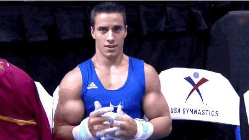 Gymnastics happy man GIF on GIFER - by Mezigore