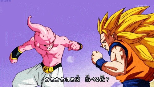 Kid buu saga GIF - Trouver sur GIFER
