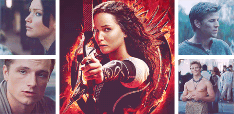 Katniss and gale GIF - Find on GIFER