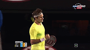 GIF 2015 tennis roger federer - animated GIF on GIFER