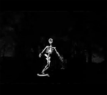 Surfing surfers hymn skeleton GIF on GIFER - by Bonius