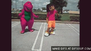 GIF dora barney - animated GIF on GIFER
