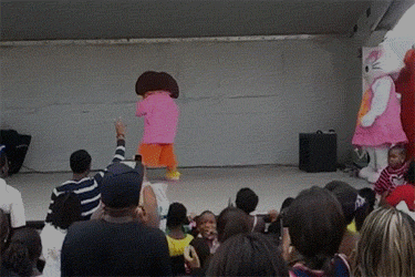 Dora scared snake GIF - Find on GIFER