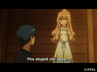 Toradora aisaka taiga GIF - Find on GIFER