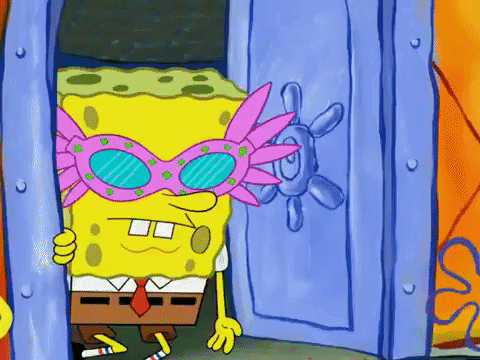 Blackened Sponge Spongebob