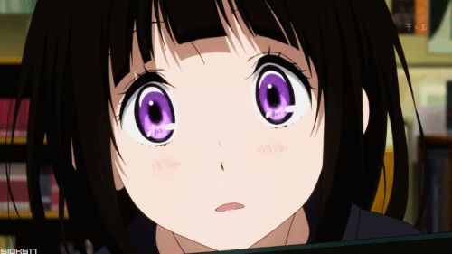 GIF anime hyouka eru chitanda - animated GIF on GIFER