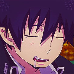 Rin Okumura Crying Gif