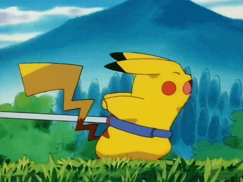 GIF anime pokemon pikachu - animated GIF on GIFER