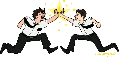 Transparent high five GIF on GIFER - by Dougore