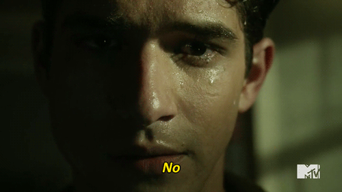 Scott Mccall Crying Gif