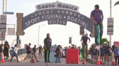 Pogo sticks adult GIF - Find on GIFER