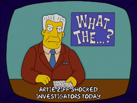 Episode 14 season 15 kent brockman GIF - Find on GIFER